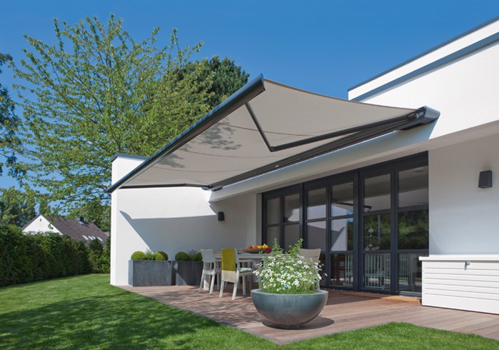 Markisen - verschieden Größen und Varianten